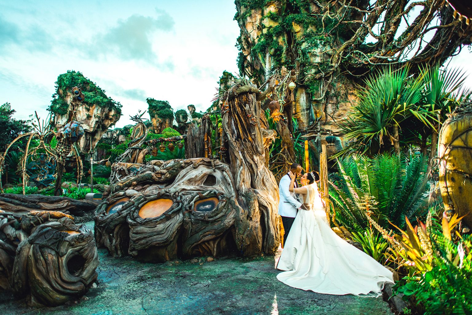 Fairytale Wedding at Disney's Pandora the World of Avatar - Love Maggie