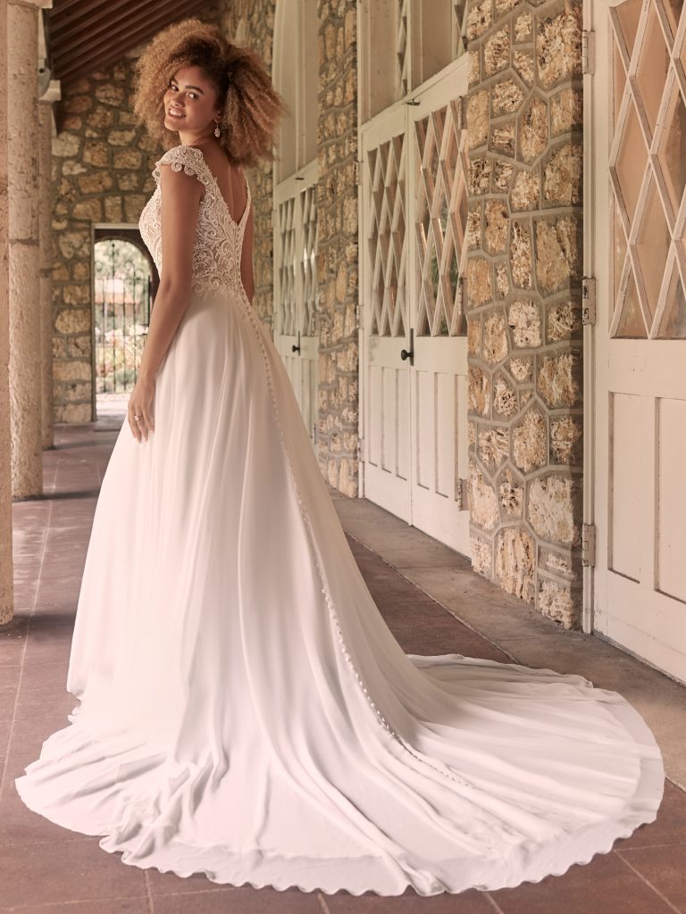 Chiffon Beach Wedding Dresses for Your Ocean-Inspired Celebration