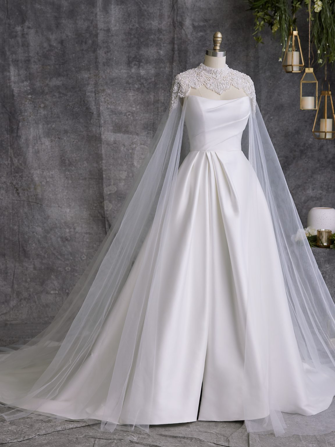 How to Style Your Bridal Cape & Jacket | Maggie Sottero