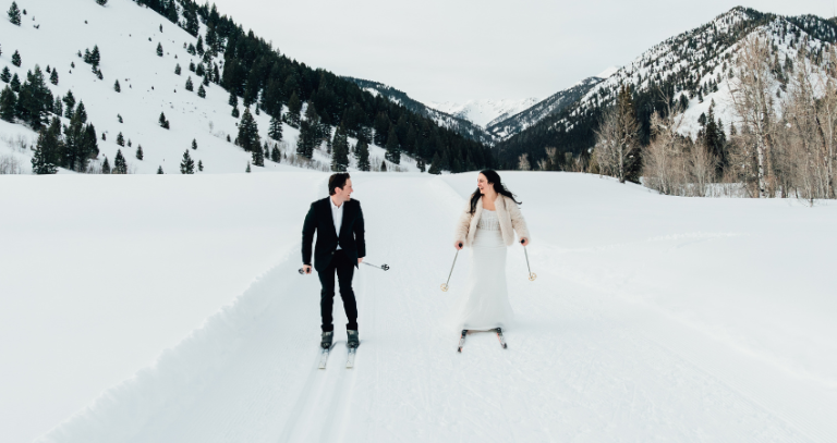 Winter Wedding Dresses for Cold-weather Weddings