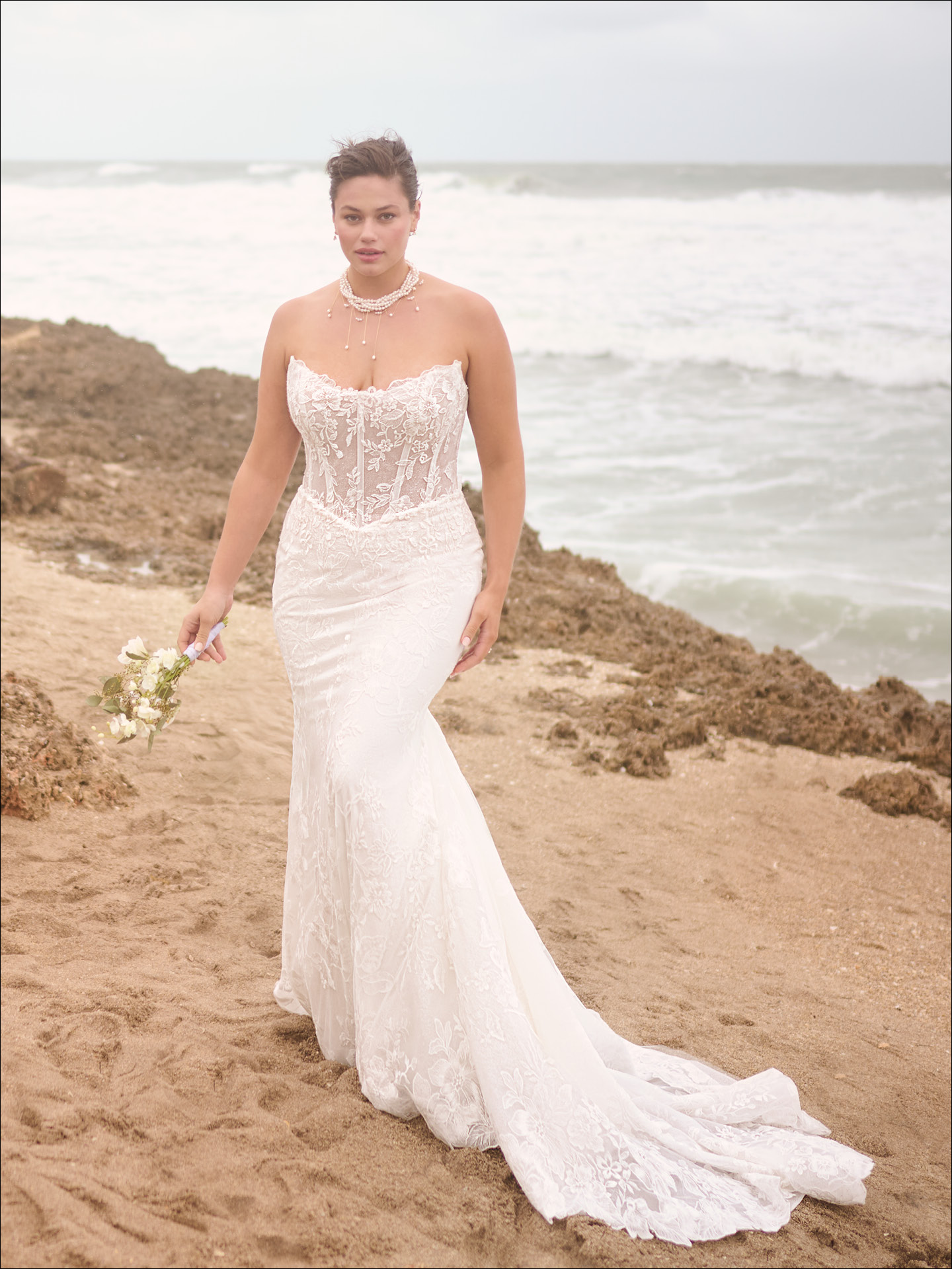 Beachy Wedding Dresses for Curvy Brides | Maggie Sottero